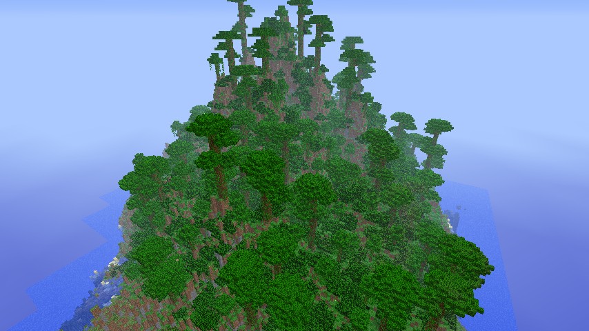 Hills And Vallies (CUSTOM TERRAIN) Minecraft Map