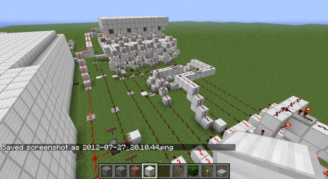 redstone calculator computar Minecraft Map
