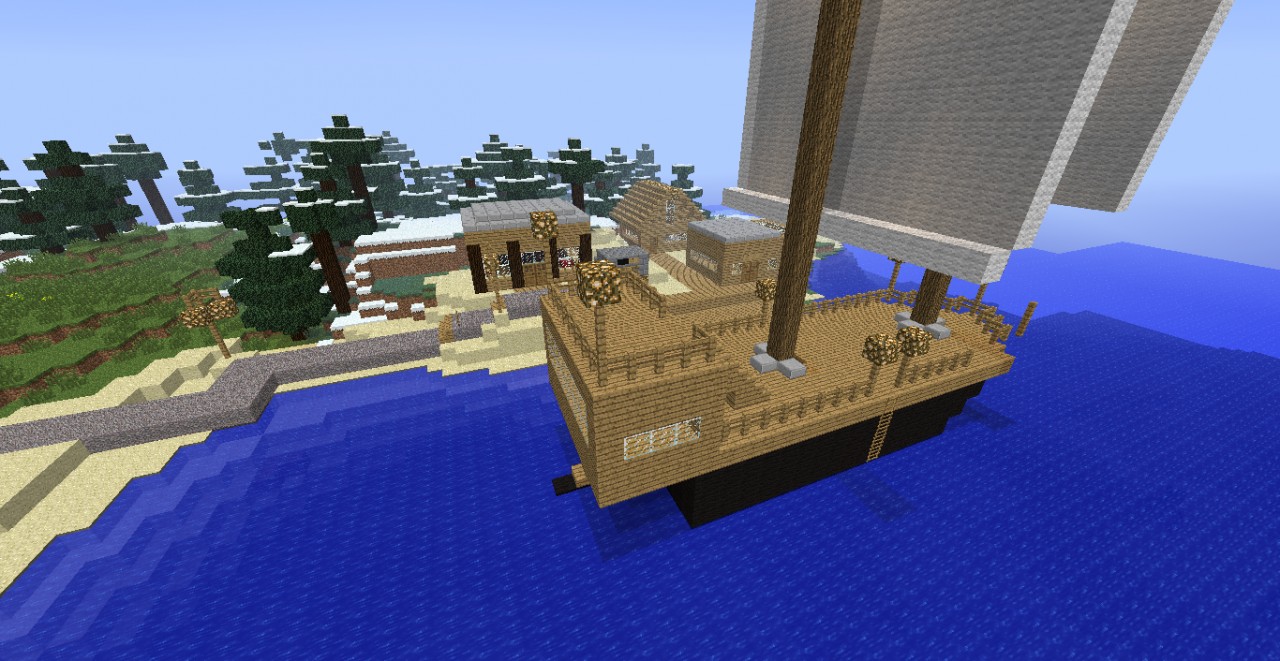 ship Minecraft Map