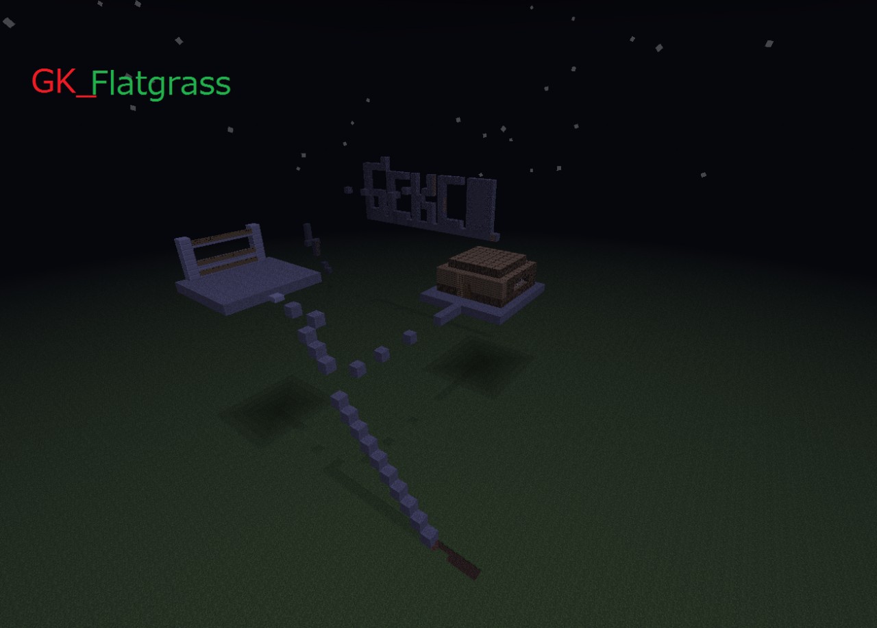 GK_Flatgrass ( Parkour Map) Minecraft Map