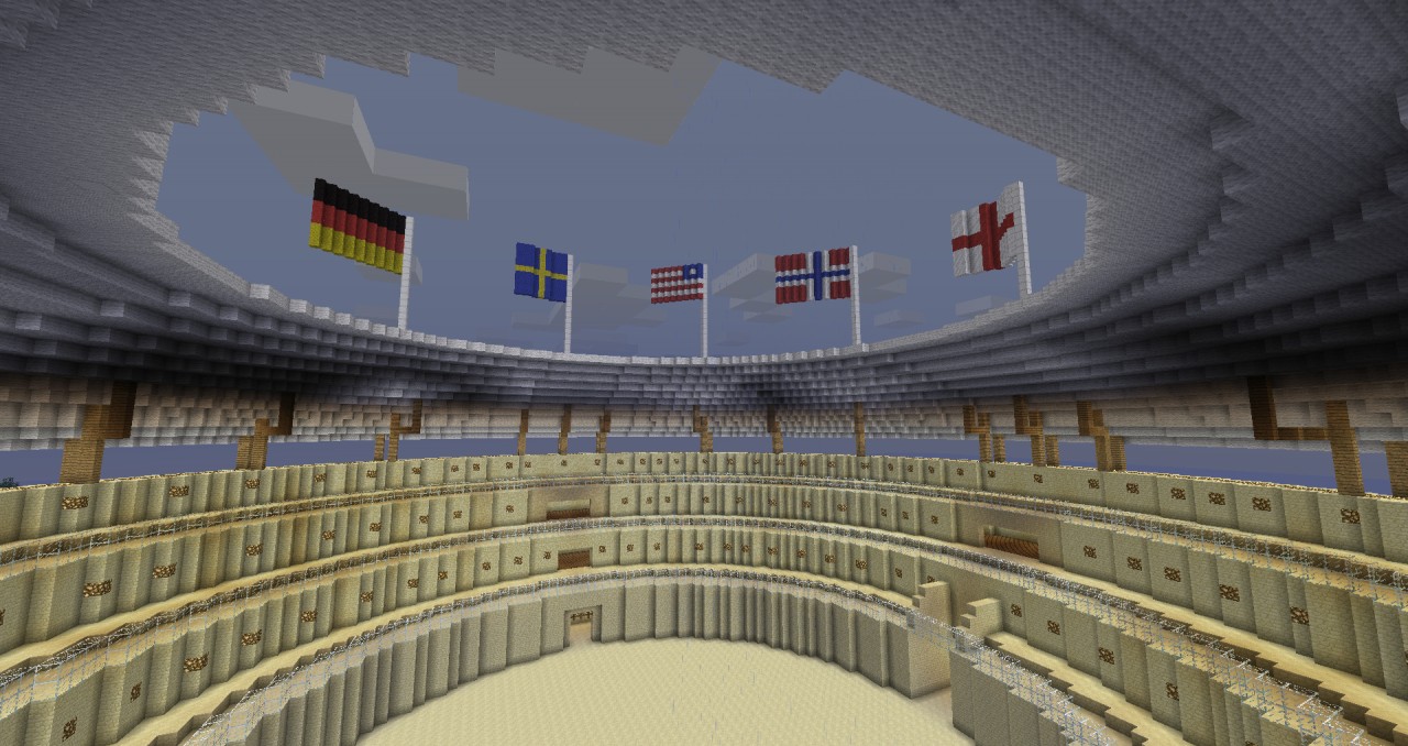 Gladiator Arena Minecraft Map