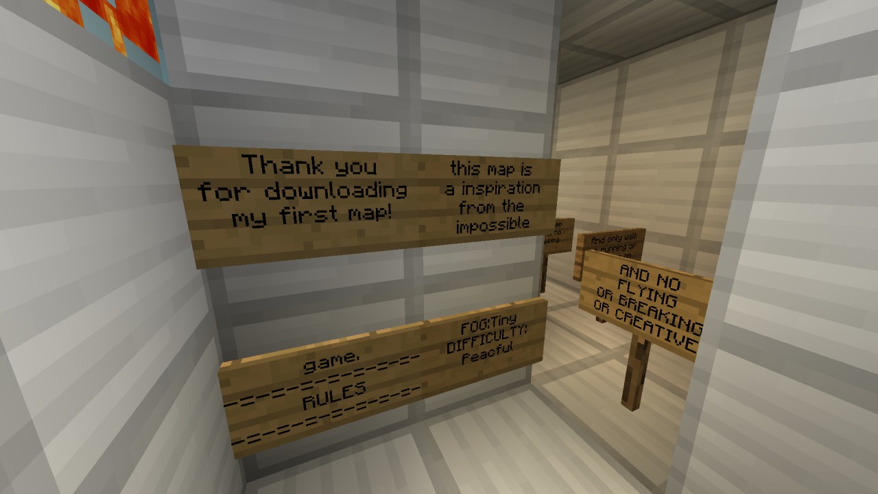 Project Impossible Minecraft Map