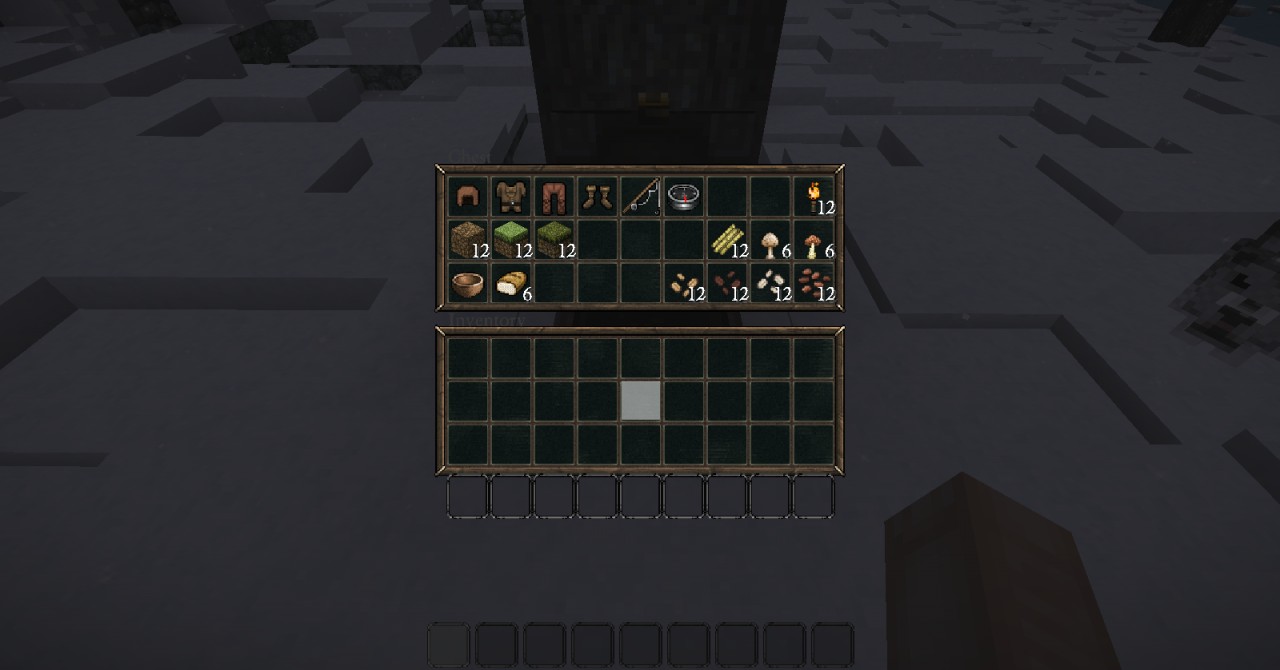 Ice Crevasse Survival Minecraft Map