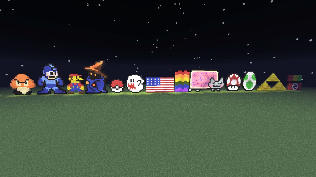 My Pixel Art World Minecraft Map