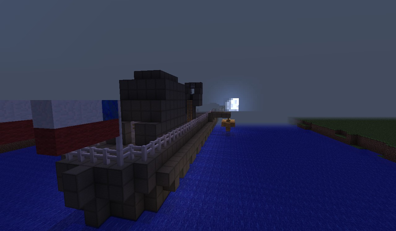 War Boat Minecraft Map
