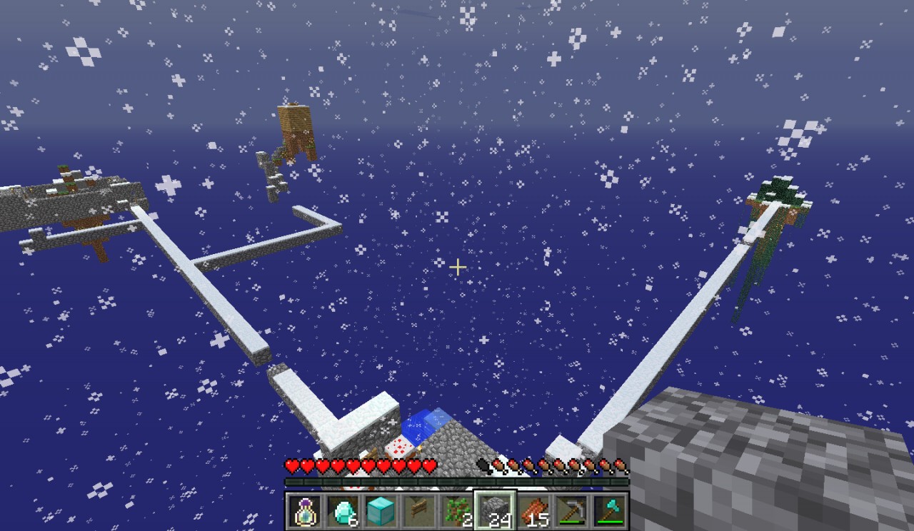 my sky high survival map Minecraft Map