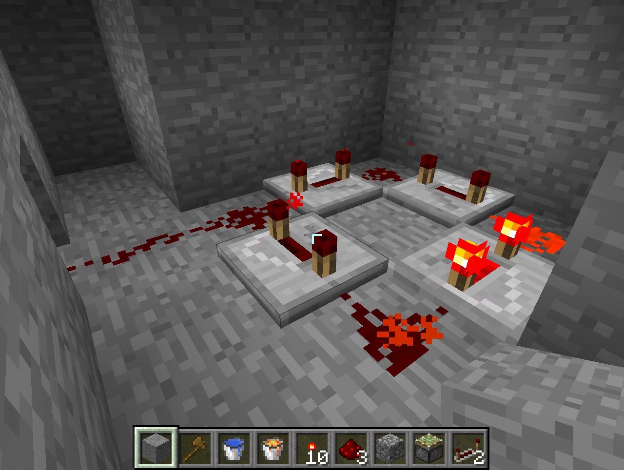 Piston generators Minecraft Map