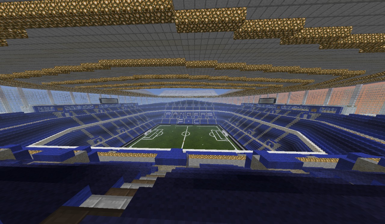 Rangers FC Football Stadium Minecraft Map