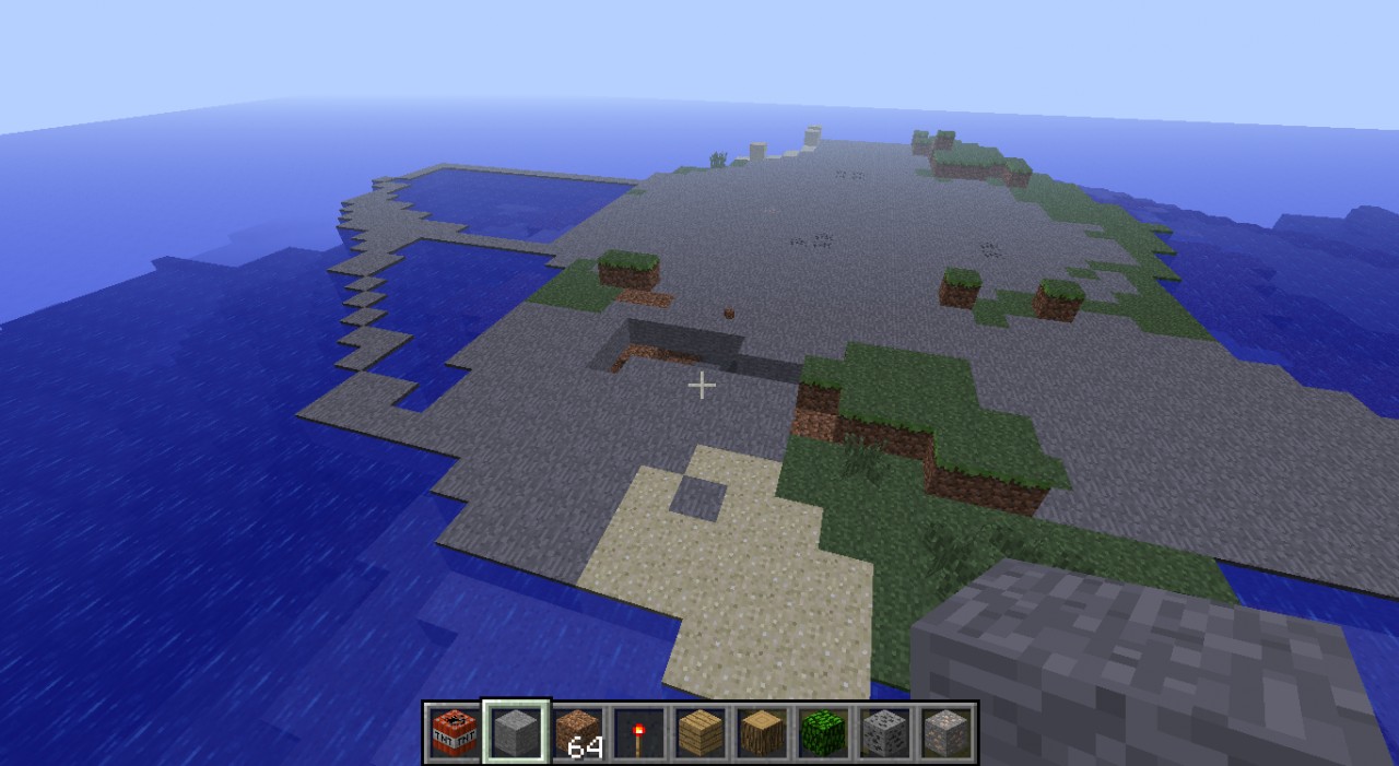 Mysterious Island (HANDMADE ISLAND) WITH PICS Minecraft Map