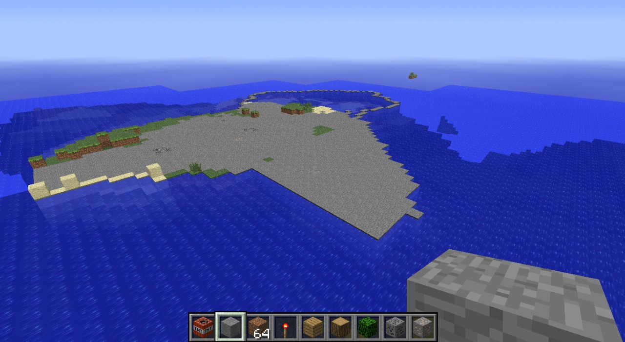 Mysterious Island (HANDMADE ISLAND) WITH PICS Minecraft Map