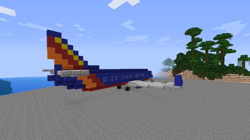 Southwest Airlines [Boeing 737-800] Minecraft Map