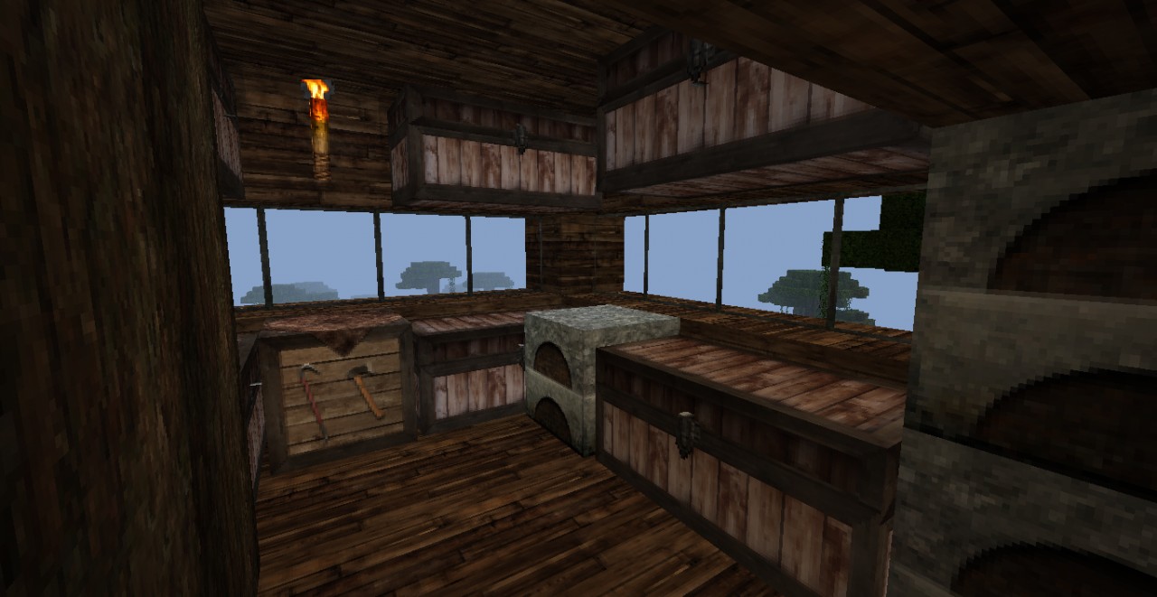 Jungle Treehouse Minecraft Map