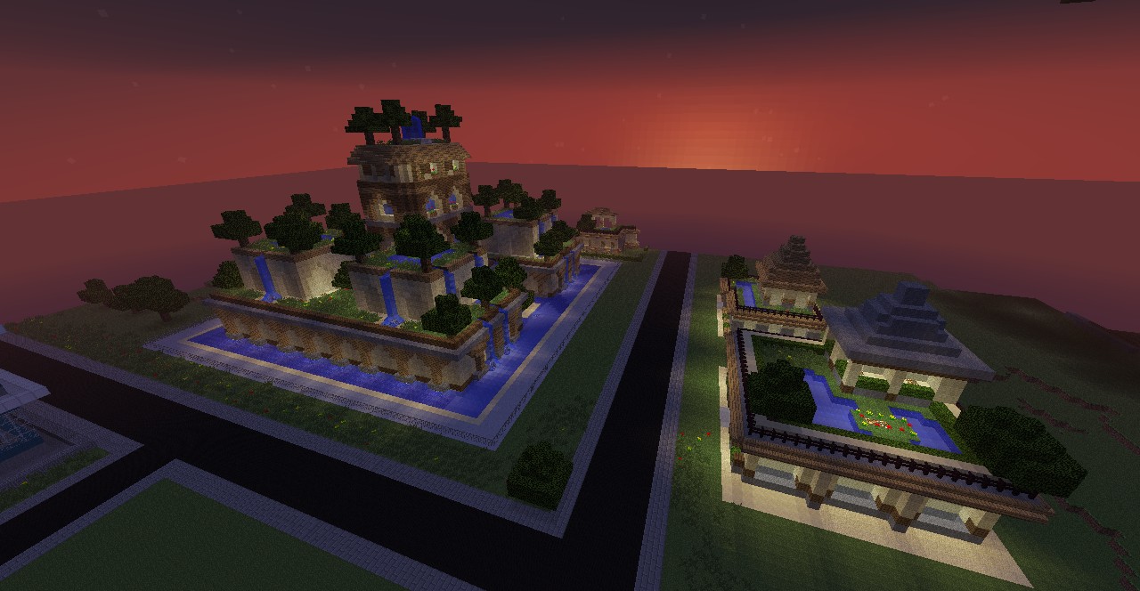 Fantasy Town Minecraft Map