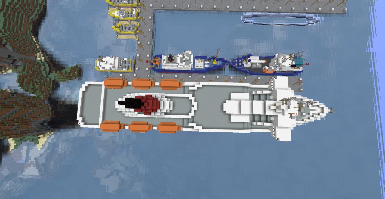 Amorella - Huge Ferry Minecraft Map