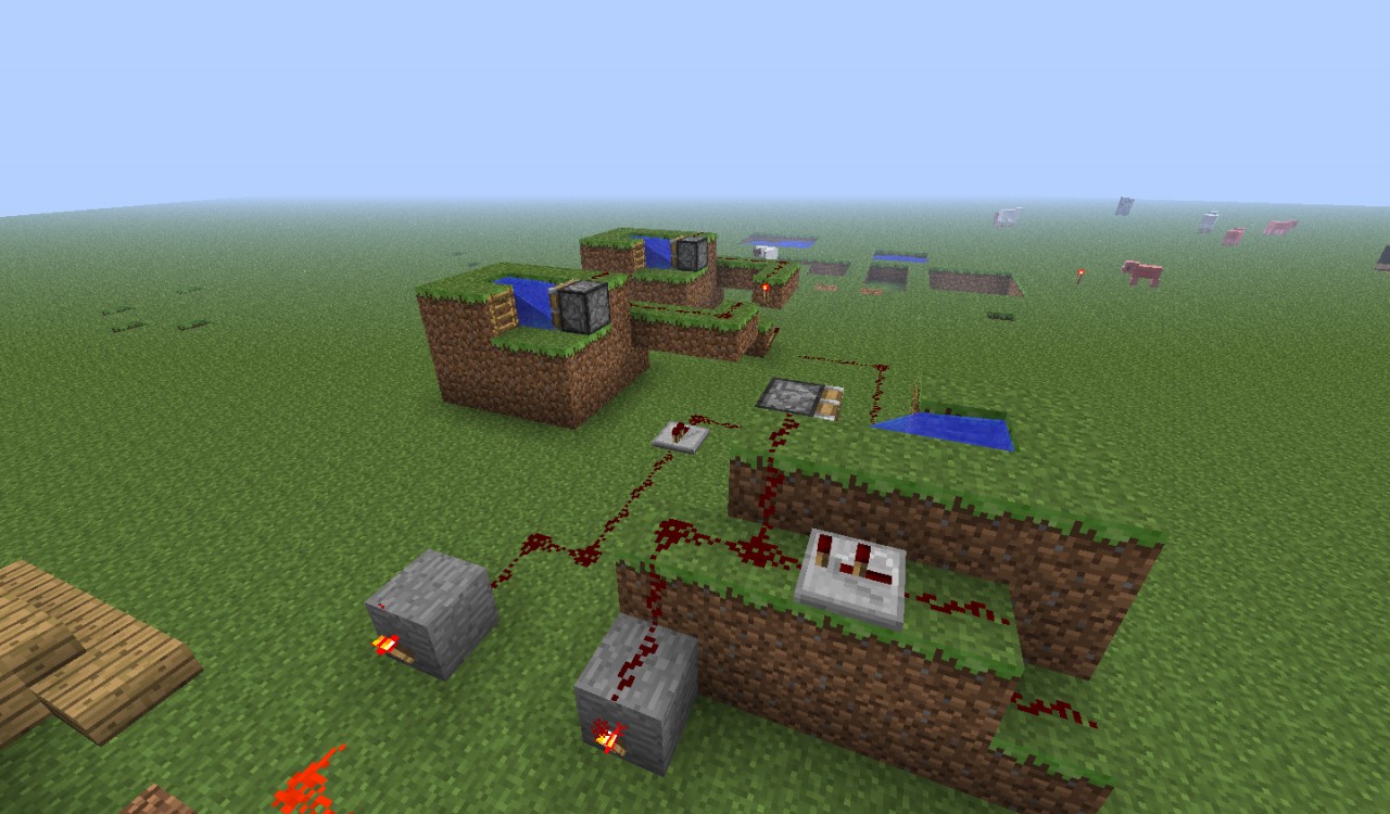 automatic day night sensor Minecraft Map