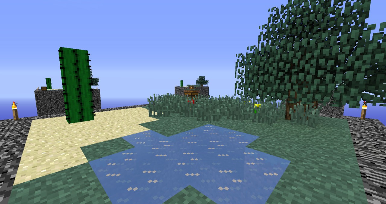 Sky Battle Minecraft Map