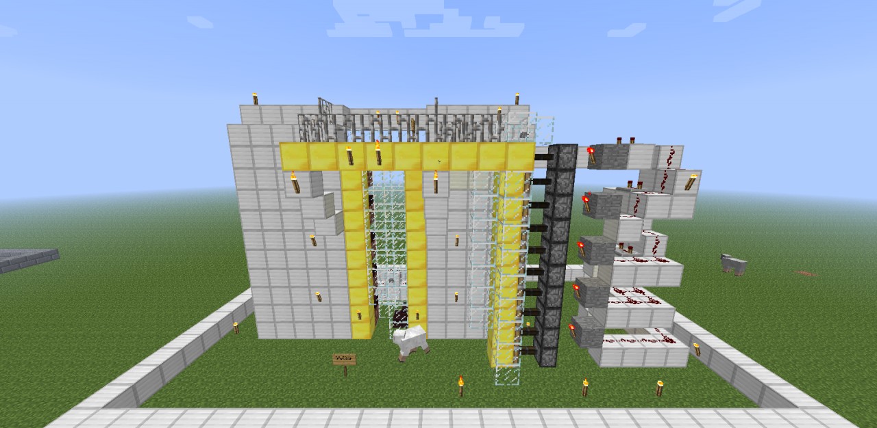 150+ High Elevator Minecraft Map