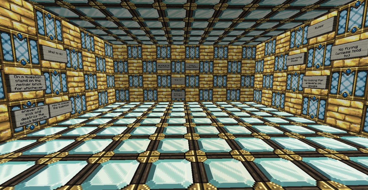 Minecraft Quiz! Minecraft Map