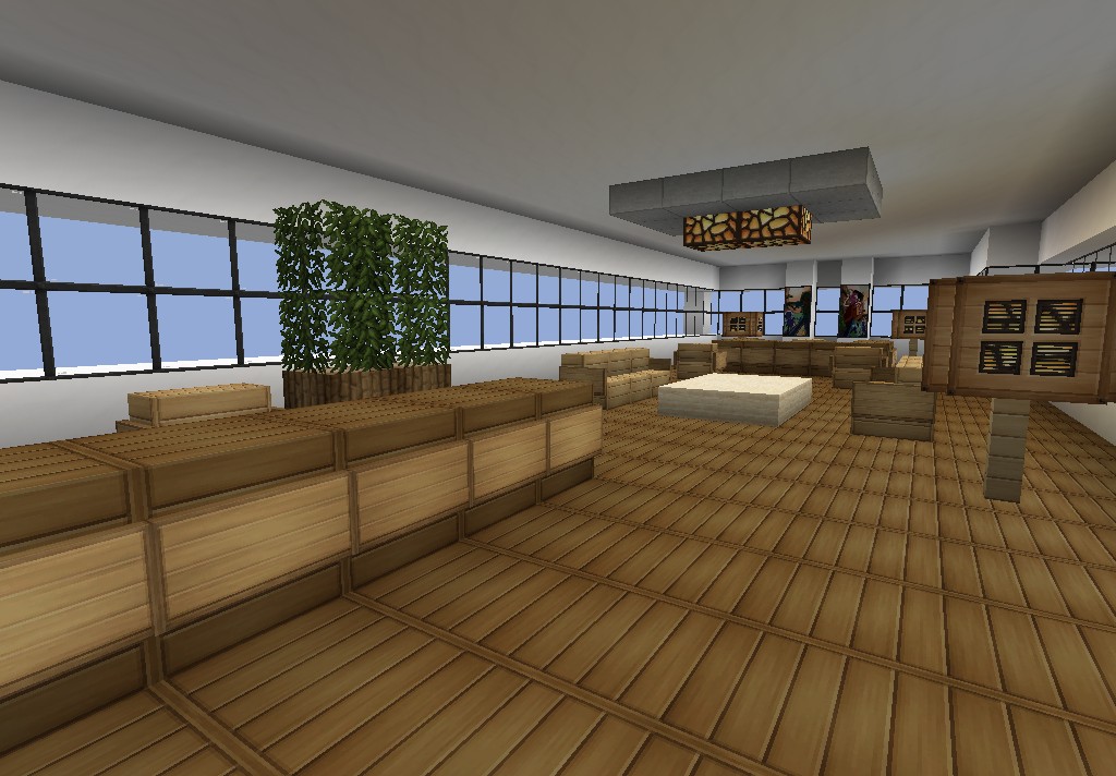 Modern Office Skyscraper (Fully Furnished) Minecraft Map