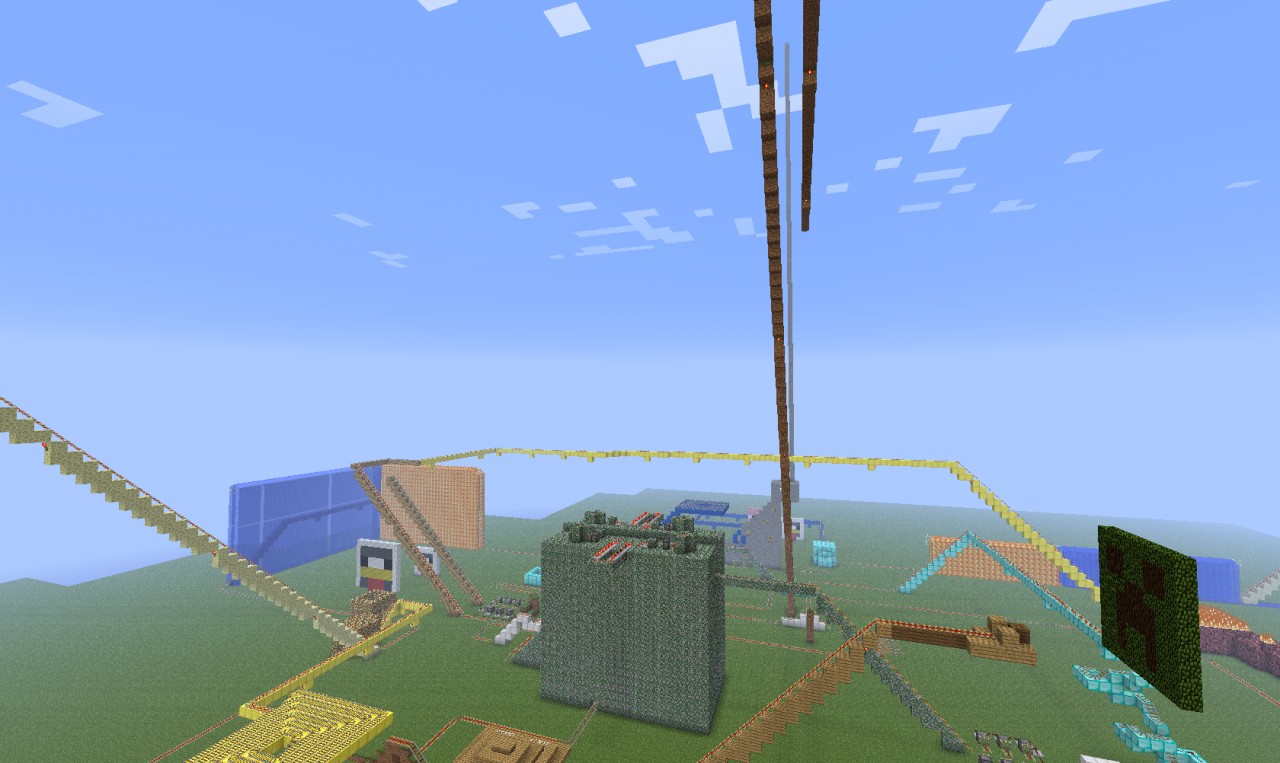 rollar coaster! Minecraft Map