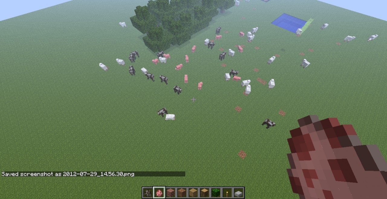 Liveable Superflat Minecraft Map