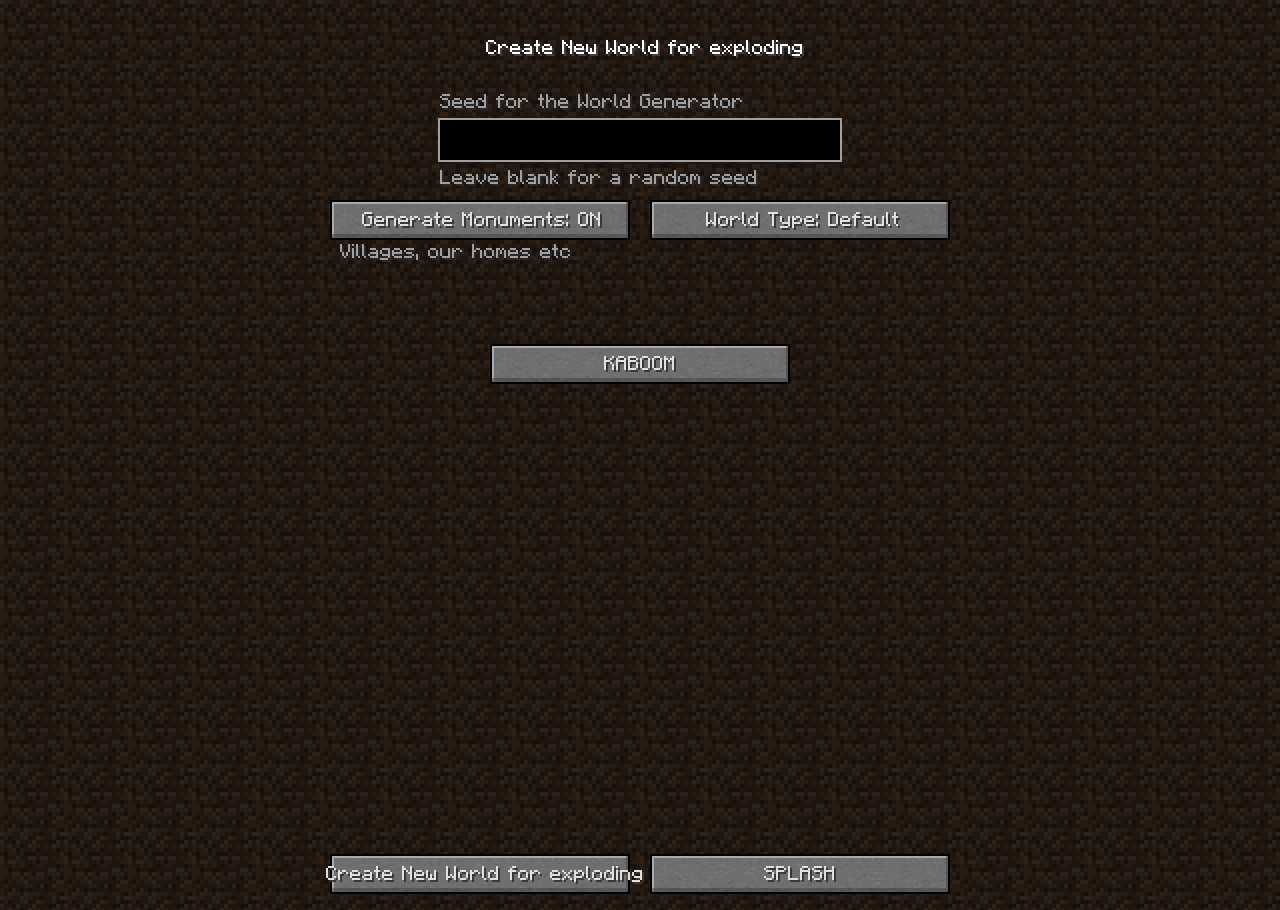 CREEPAH LANG!!! Minecraft Mod