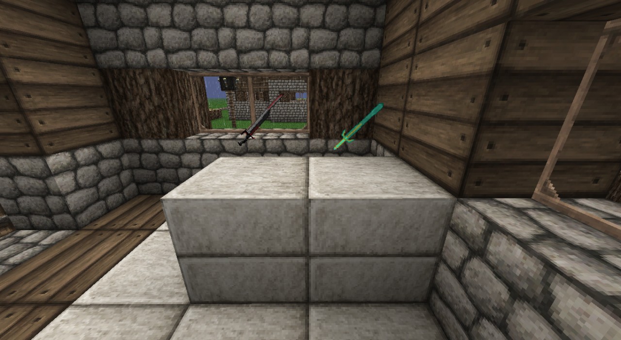 Skyrim Swords(32x and 64x texture options) Minecraft Mod