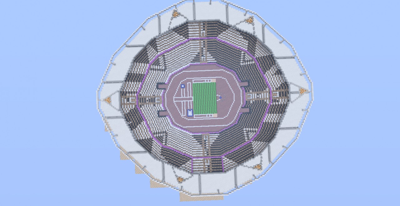 London 2012 Olympic Stadium Minecraft Map