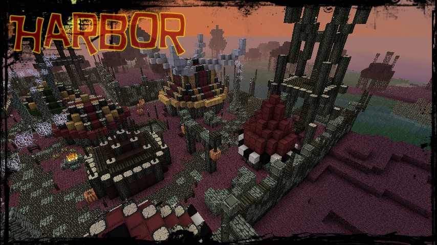 Grimhard (Orc Town of World of Toria) Minecraft Map