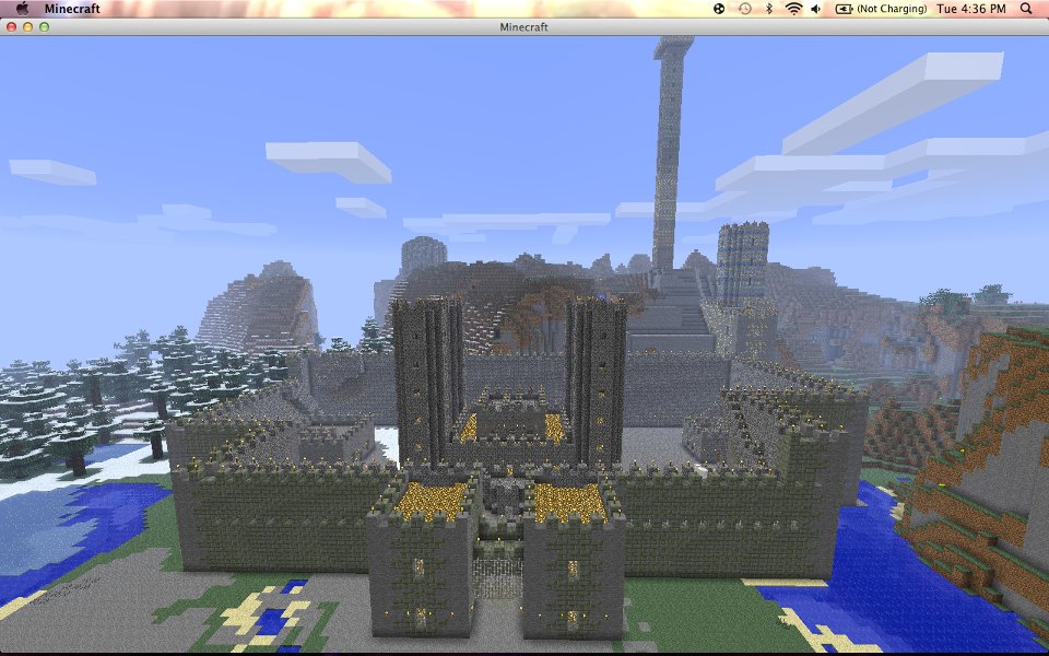 never ending castle Minecraft Map