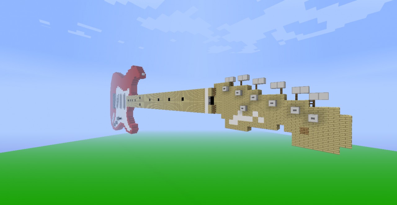 35 SUBSCRIBER SPECIAL!!! 3D Pixel Art Fender Stratocaster Guitar ...