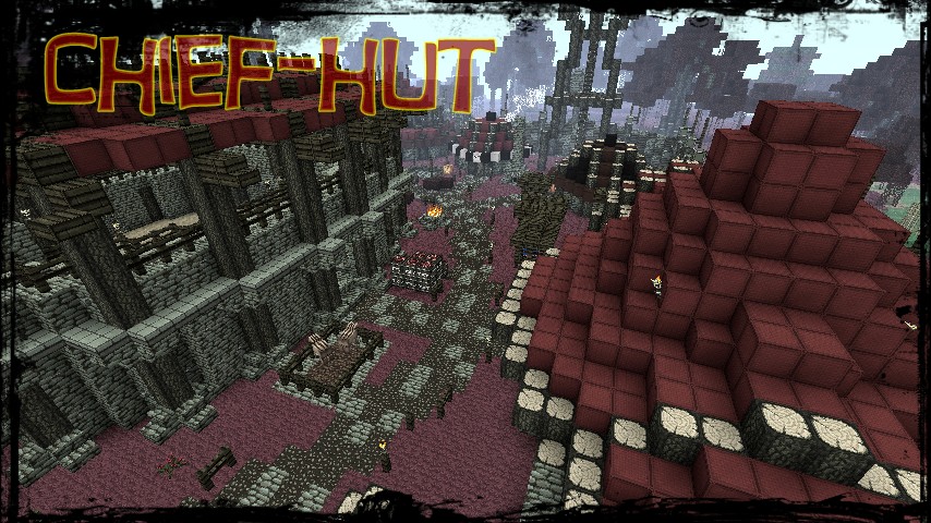 Grimhard (Orc Town of World of Toria) Minecraft Map