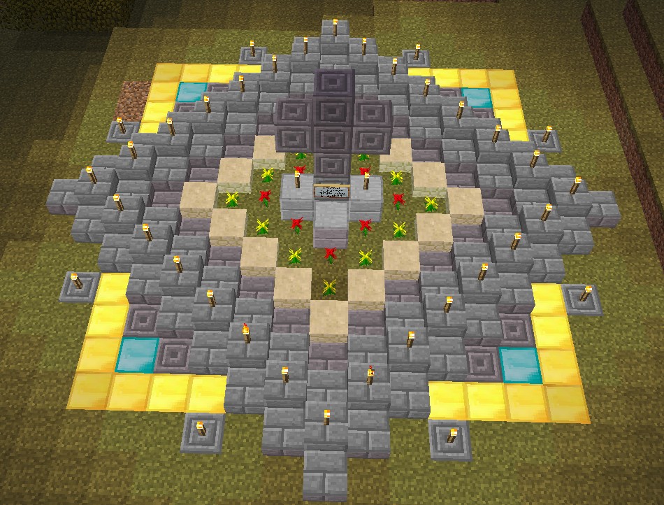 Memorial to the dead Minecraft Map