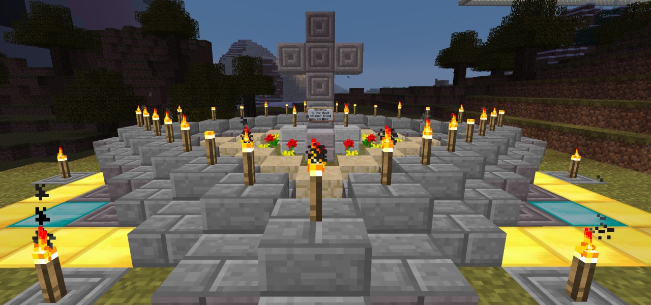 Memorial to the dead Minecraft Map
