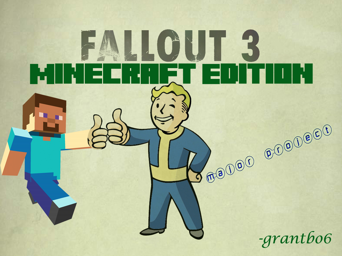 Fallout 3 map.Fallout In Minecraft!*HELP NEEDED* Minecraft Map
