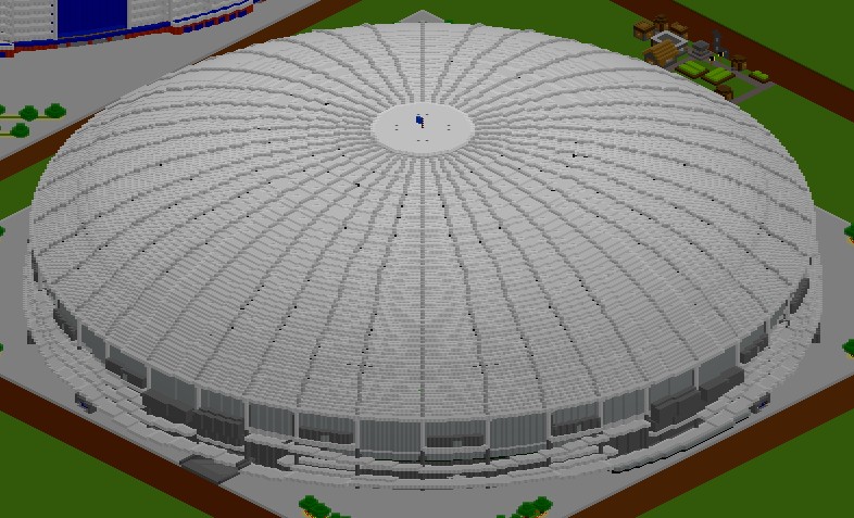 Baseball Stadium - Kingdome Minecraft Map