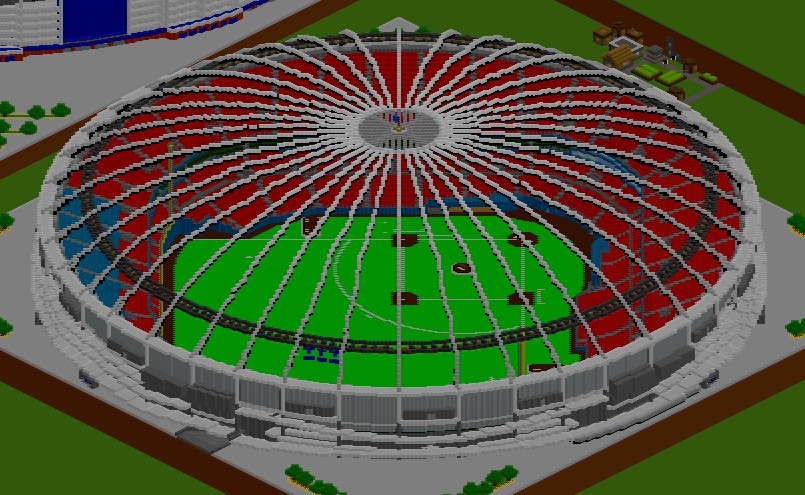 Baseball Stadium - Kingdome Minecraft Map