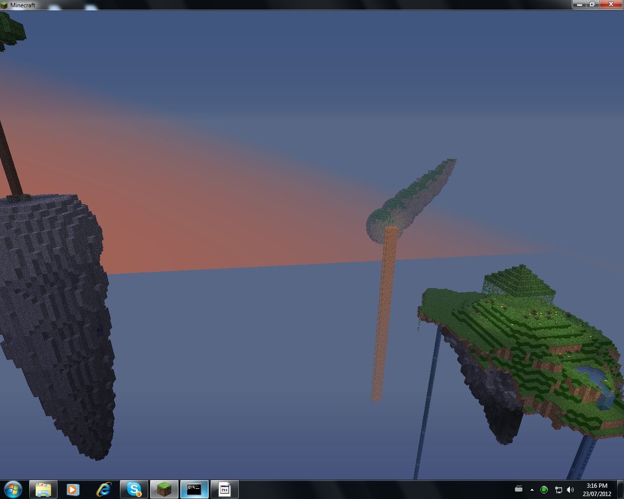 Floating Survival Minecraft Map