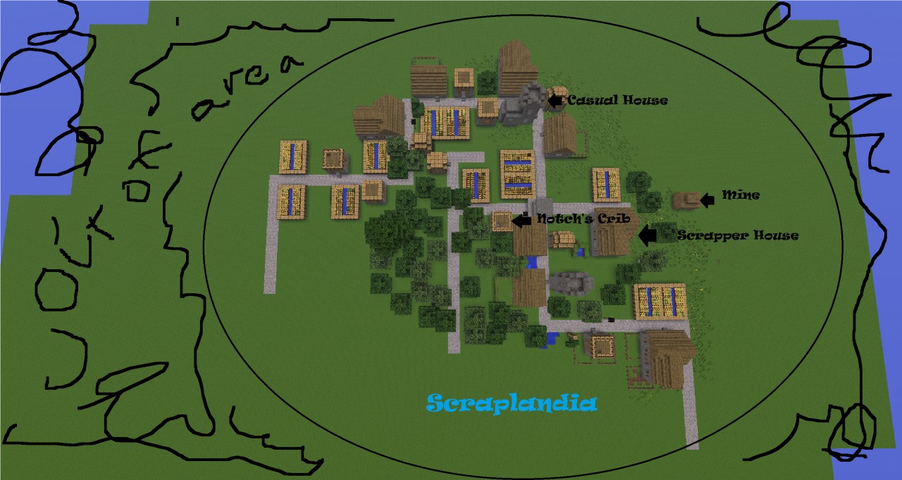 Scrapper's Flatland Survival Minecraft Map