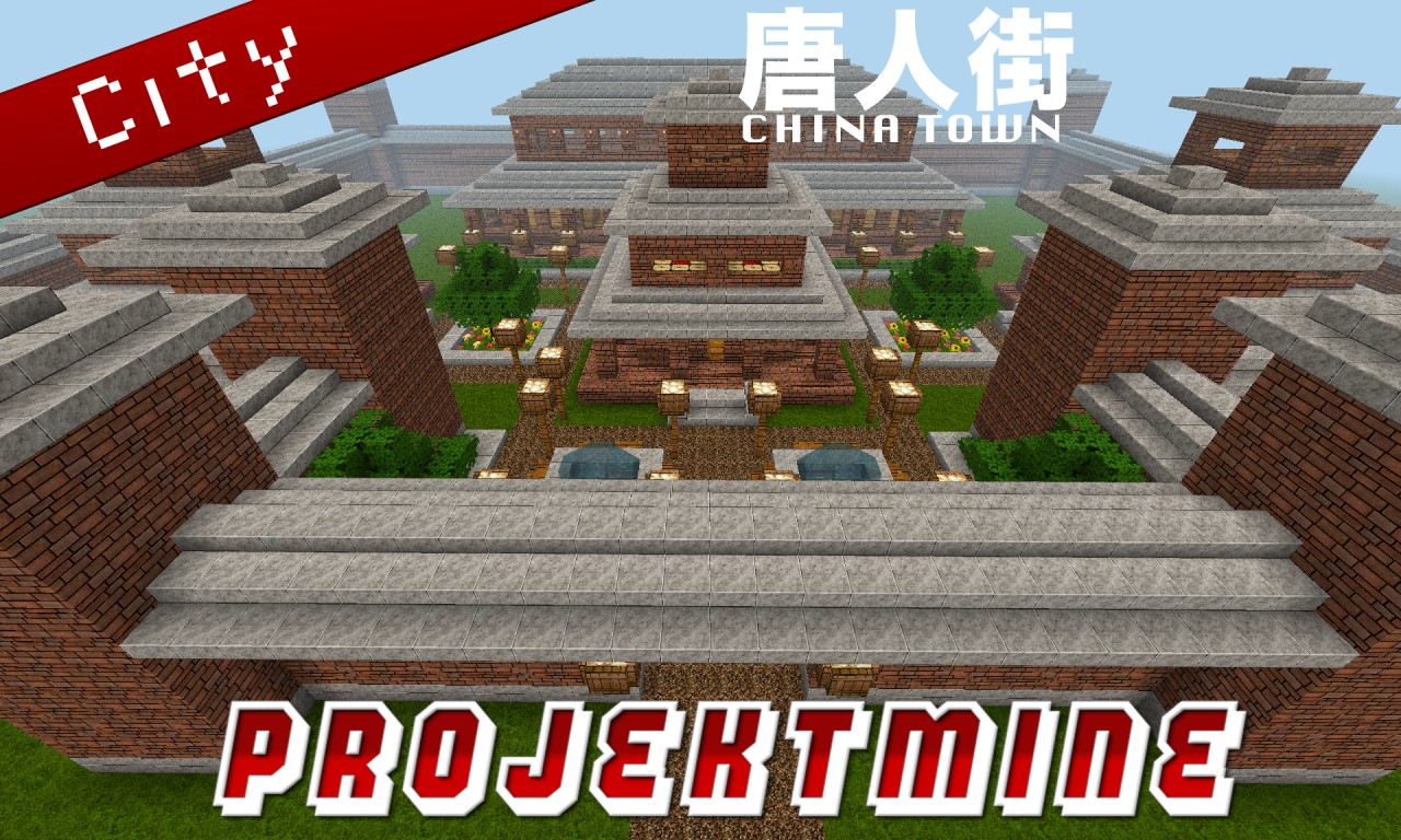 China Town Minecraft Map