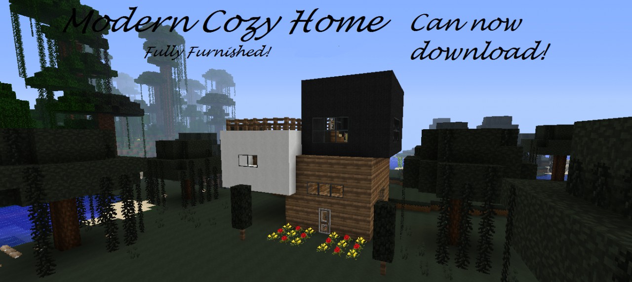 Modern, Cozy Home Minecraft Map