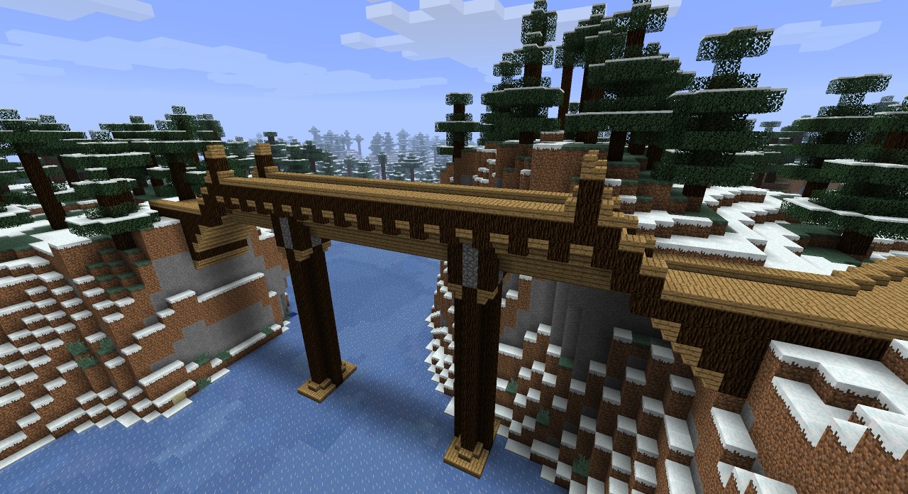 Simple Bridge for Application Minecraft Map