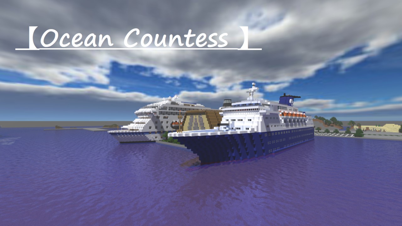 MegaBuild - 【Ocean Countess 1:1 remake】 Minecraft Map