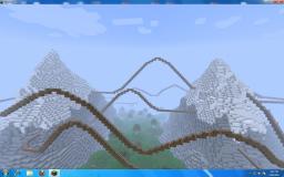 Death Mountain RollerCoaster Minecraft Map