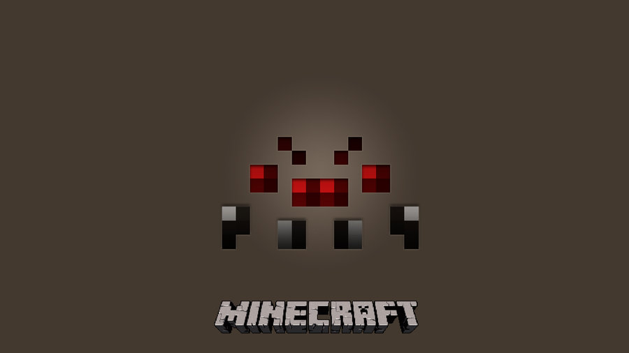 Minecraft Spider Wallpaper
