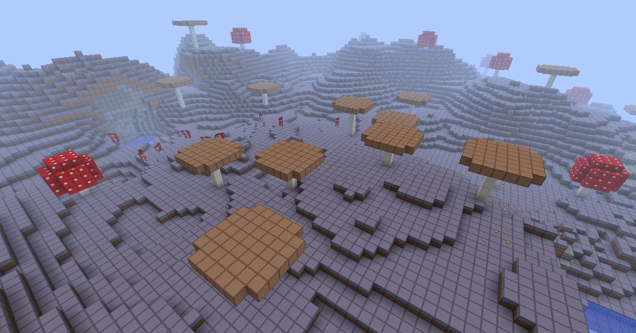 Mushroom Castle Minecraft Map