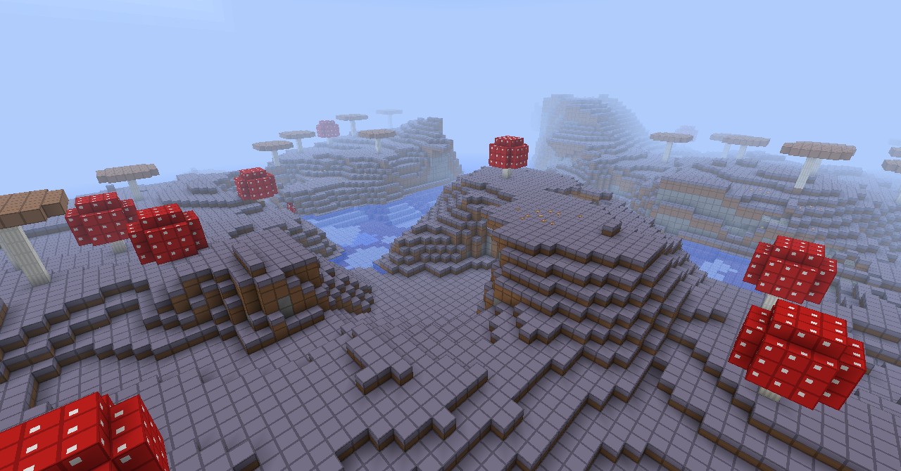 Mushroom Castle Minecraft Map