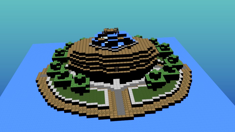 sea temple Minecraft Map