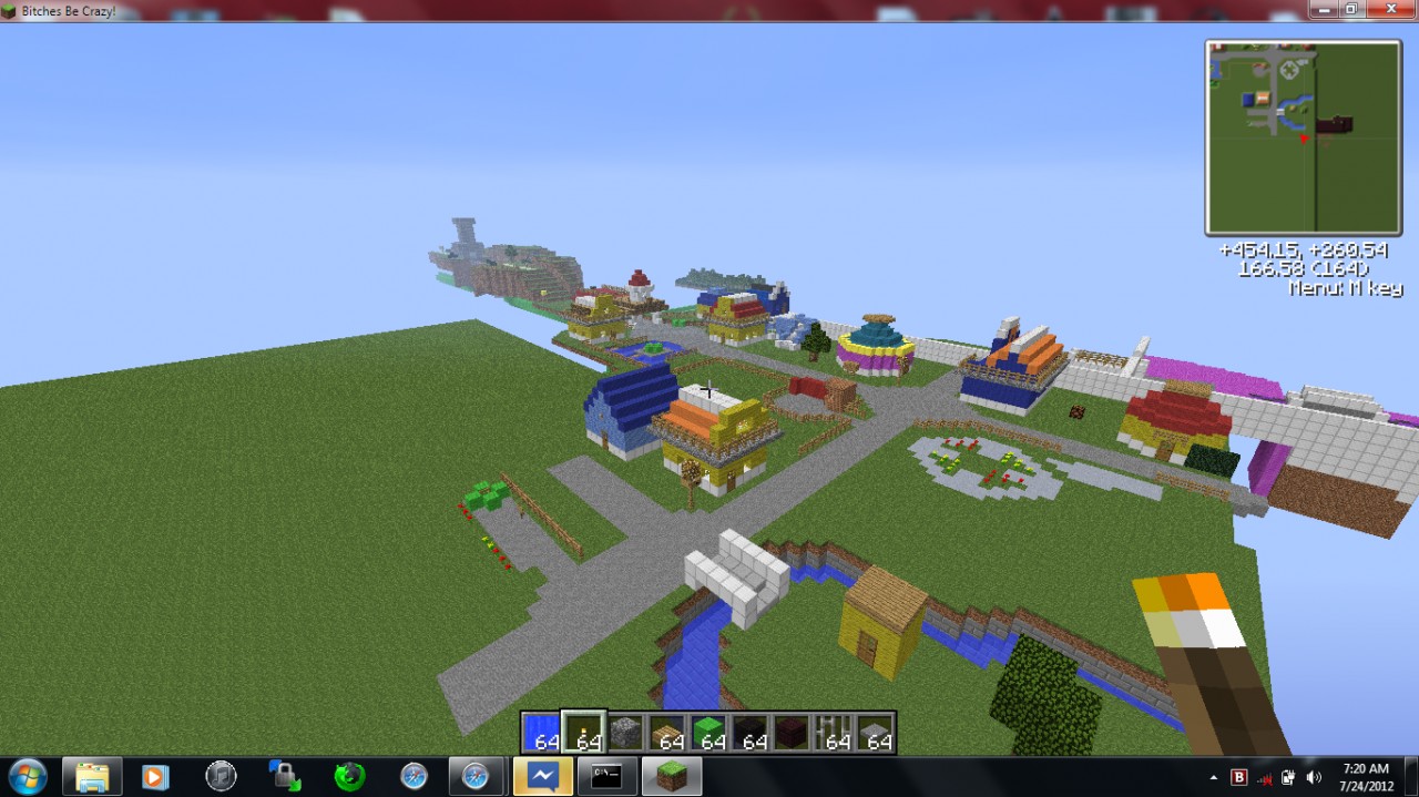 Paper Mario Minecraft Map