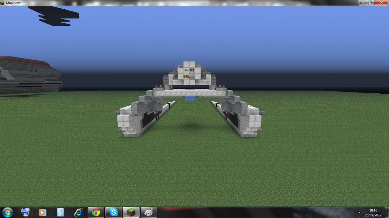 Star Trek Vulcan Warp Sled (zeppelin mod compatible) Minecraft Map